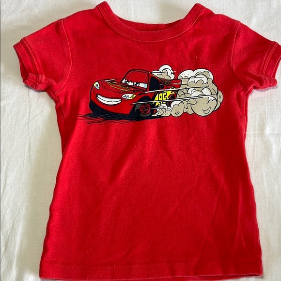 GAP | Shirts & Tops | 3t Gap X Pixar Cars Lightning Mcqueen Tshirt ...